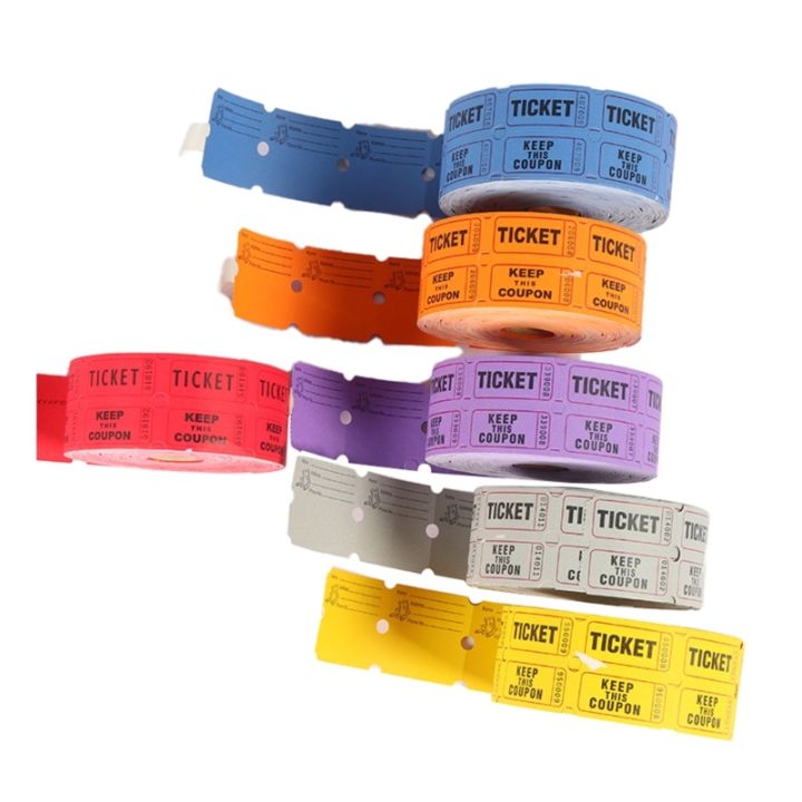 【No-Questions-Asked Refund】 1 000 Raffle Tickets Single Roll Raffle ...