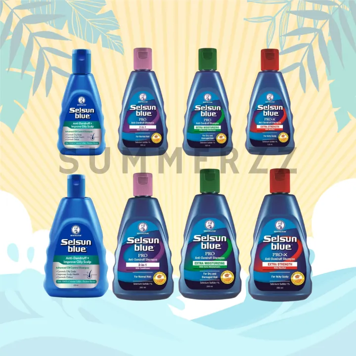 Selsun Blue Shampoo 120ml/200ml (Extra Moisturizing /2in1 /Extra ...