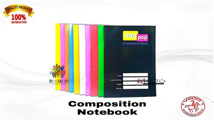 VECO COMPOSITION NOTEBOOK - 80 leaves (10 pcs) | Lazada PH