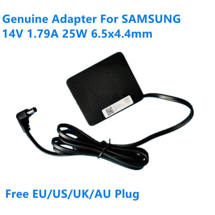 Free power cord Genuine 14V 1.79A 25W AC/DC Adapter For Samsung A2514 RPN BN44-00989A A2514 FPN ...