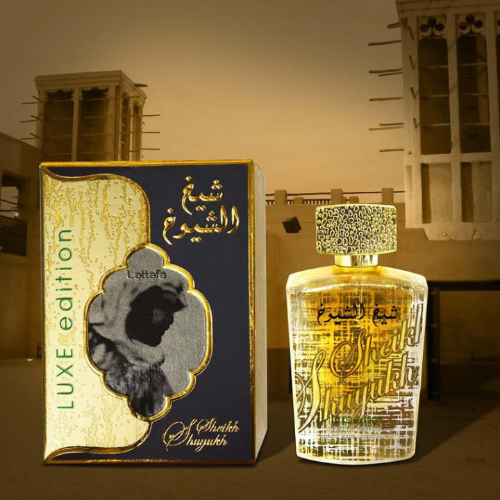 sheikh Al Shuyukh Luxe Edition Spicy Musky Woody Perfume Fragrance for ...