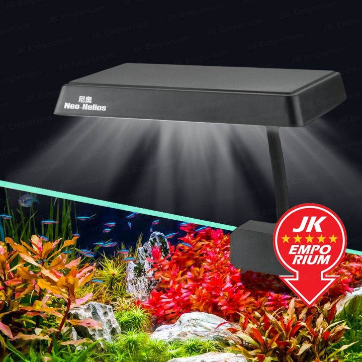 Neo Helios Flat Nano S3 Full Spectrum LED Planted Tank Aquarium Light ...