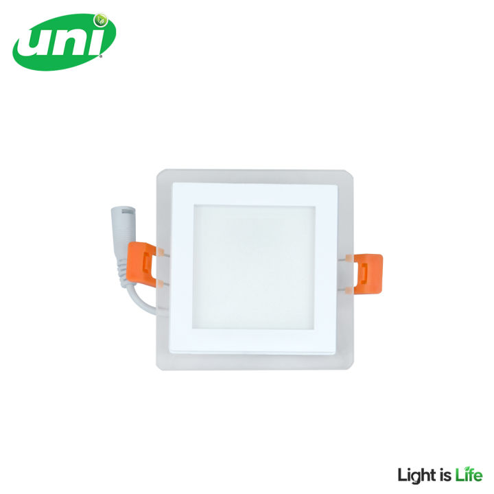 Uni Downlight Square Glass - Recessed | Lazada PH