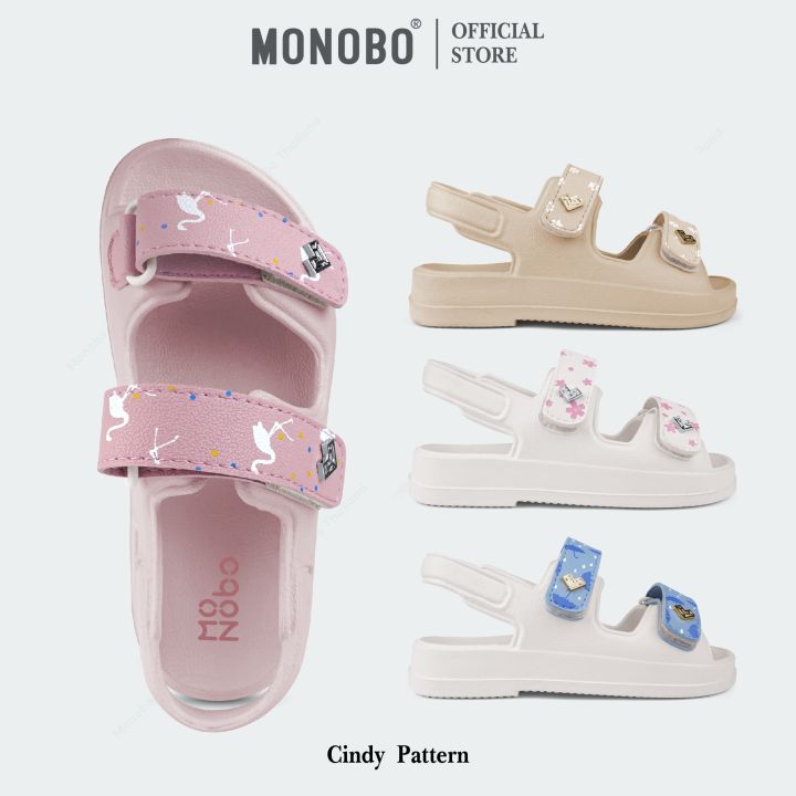 Monobo รุ่น Cindy Pattern รองเท้าแตะสายคู่สวมง่าย ลุคน่ารักสายหวาน ตก ...