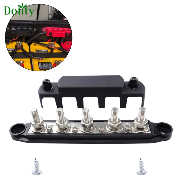 Dolity Premium Power Distribution Hub 48v 300a Terminal Black M6 ...