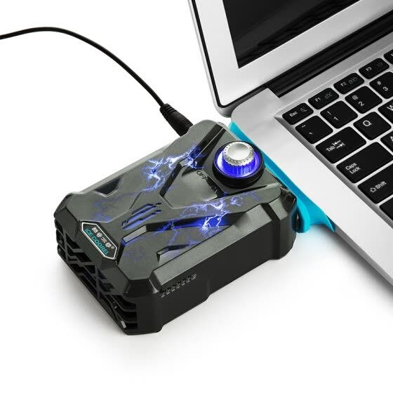 Laptop USB Mini Strong Vacuum Cooler Pad Notebook Air Extracting LED ...