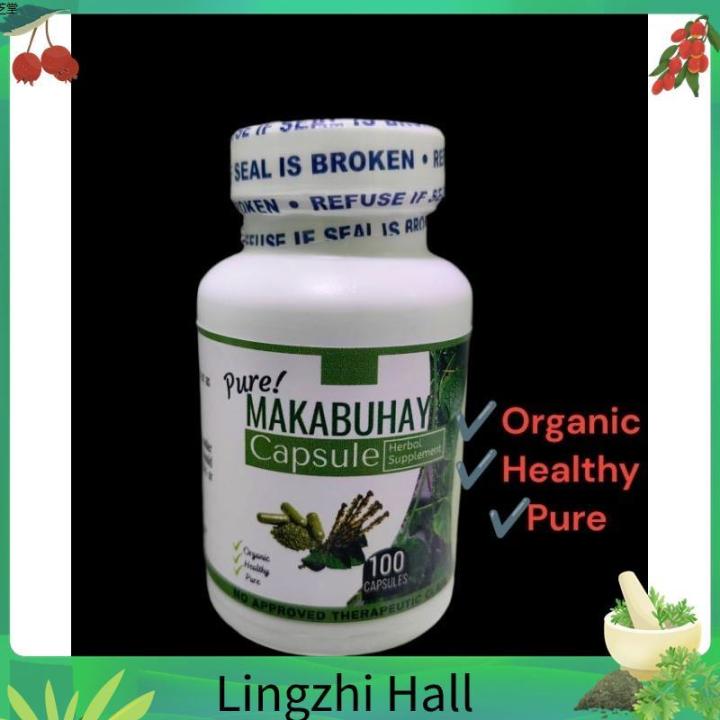enhanced immunity ☞Pure Makabuhay Herbal Capsule Supplement 100 pieces ...
