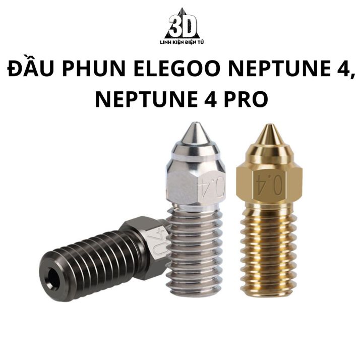 Đầu phun máy in 3D Elegoo Neptune 4, Neptune 4 Pro | Lazada.vn