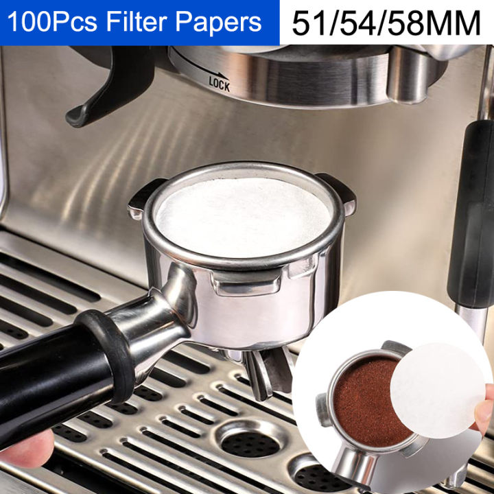 Italian coffee machine handle special round powder bowl filter paper ...