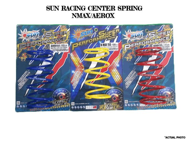 SUN RACING CENTER SPRING (1000RPM/1200RPM/1500RPM) MODEL: AEROX/NMAX ...