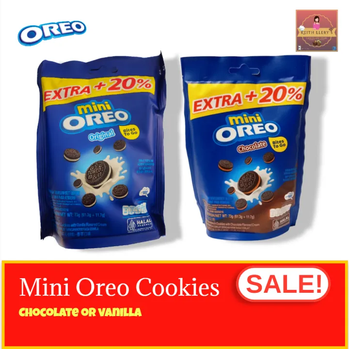 Mini Oreo Cookies Bites to Go (BUNDLE OF 3) vanilla and chocolate ...