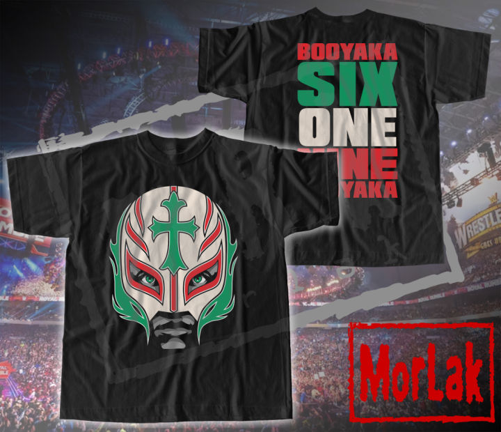 WWE Superstar Rey Mysterio " Booyaka Six One Nine Booyaka" Big Graphic ...