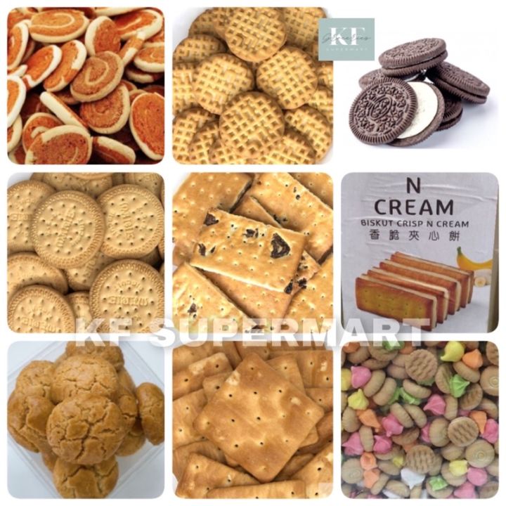 [Biskut Timbang] Biskut Telinga/Naiyu Jagung/Butter Cream/Ais Jem ...