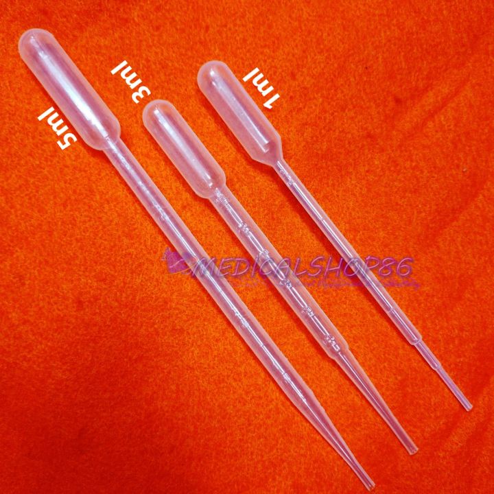 PASTEUR PIPETTES, PE 3ml / Pipet Tetes Plastik 3ml (Box of 500pcs ...