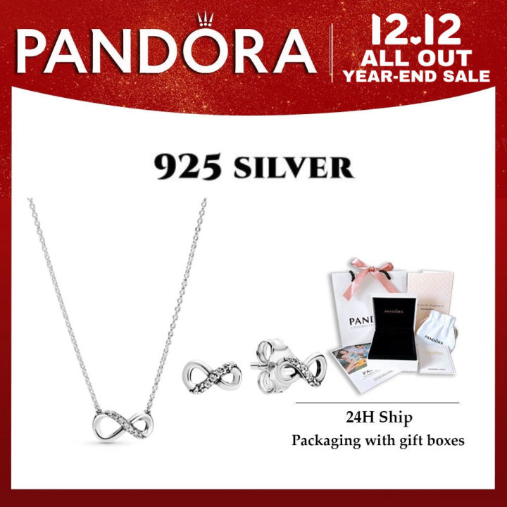 【Pandora Flagship Store】Pandora Shiny Eternal Symbol Adjustable ...