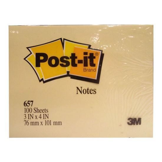 POST IT STICKY NOTES MEMO POLOS - 3M 657 | Lazada Indonesia