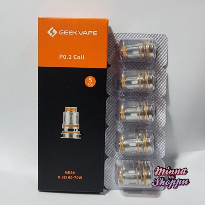 BOOST PRO COIL P SERIES MESH 0.2 60 TO 70W AND 0.4 50 TO 60W 0.5 40 TO ...