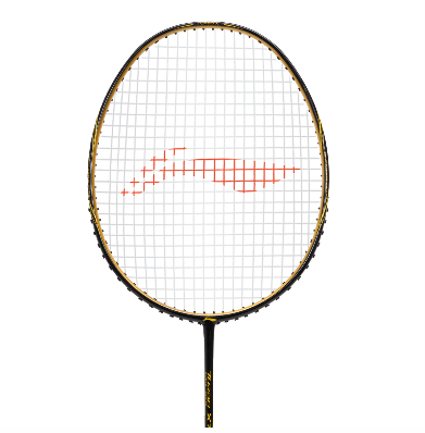 Li-Ning Badminton AYPR 156 5 TURBO X 50 Badminton Racquets Black Gold ...