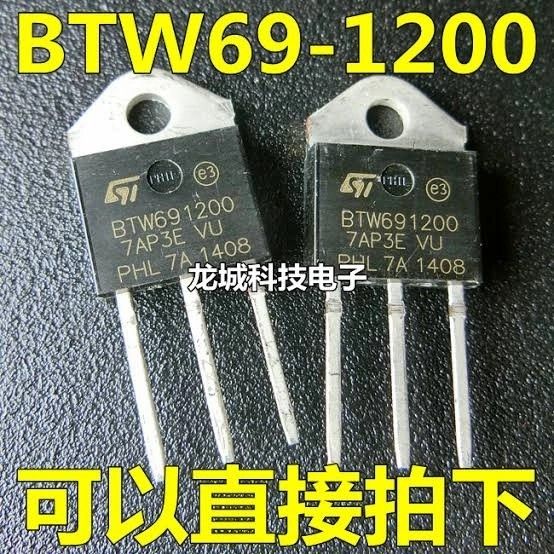 BTW691200 BTW69-1200 Ome Way Thysristor 50A 1200V BTW69 Silikon To-3p | Lazada Indonesia