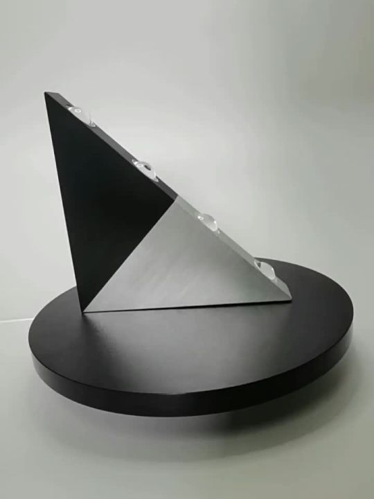 Triangle LED Color Wall Lamp Modern malist Aluminum TV Background Light ...