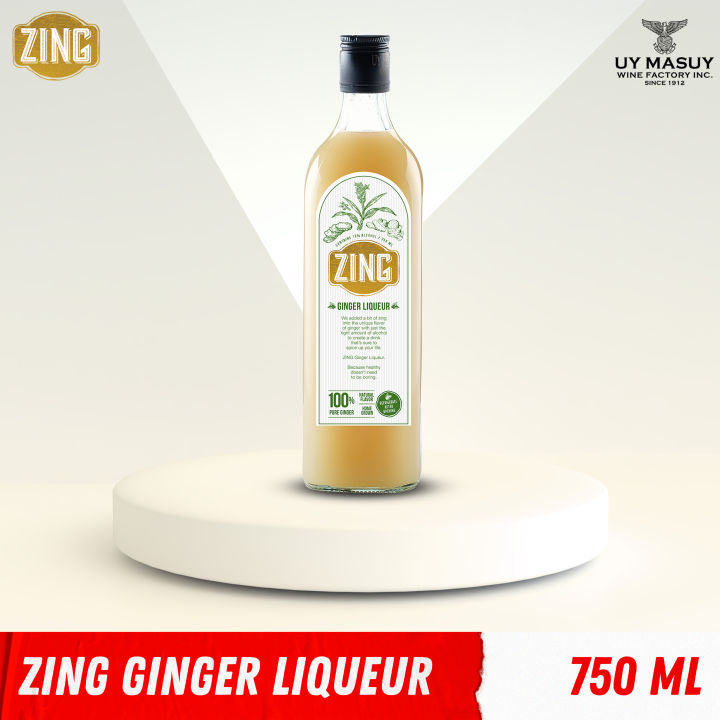 Zing Premium Ginger Liqueur 750ml - Health-Conscious Spiced Spirit ...