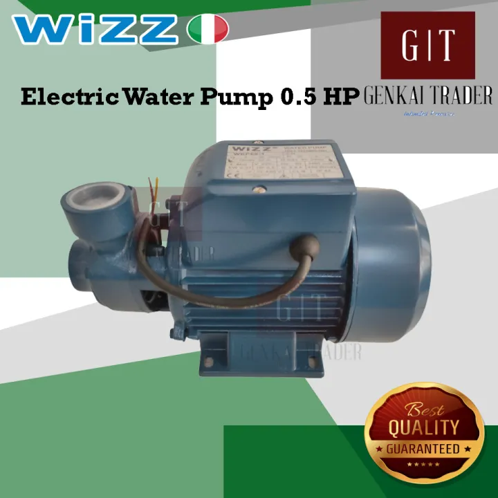 Wizz Electric Water Pump 1/2 HP | Lazada PH