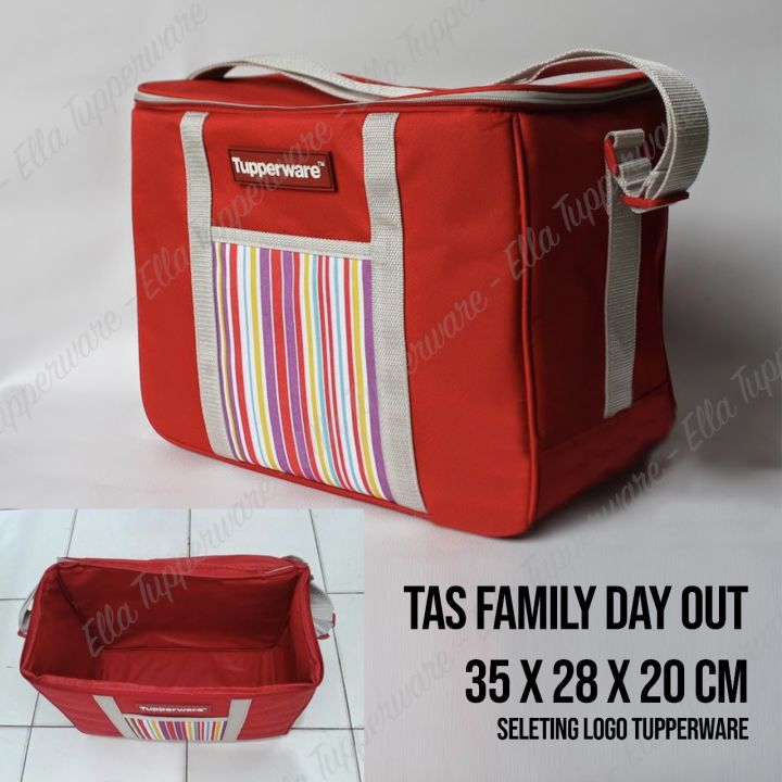Tas Bekal Besar Piknik Family Day Out FDO Merah | Lazada Indonesia