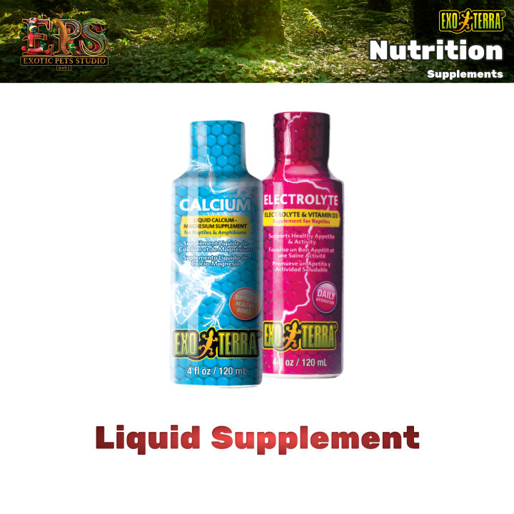 Exo Terra Liquid Supplement อาหารเสริมแบบน้ำ (Liquid Calcium ...