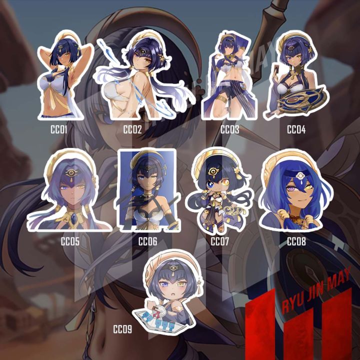Sticker Anime - Genshin Impact - Candace | Lazada Indonesia