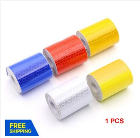 SG SELLER 5CM BY 1M Car Reflective Warning Film Motorcycle Reflect ...