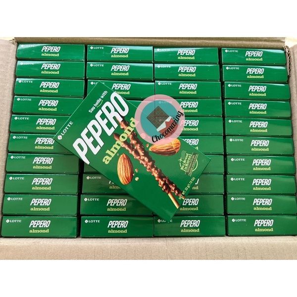 Lotte Pepero Almond and Chocolate 32g (1 BOX 40pcs) | Lazada PH