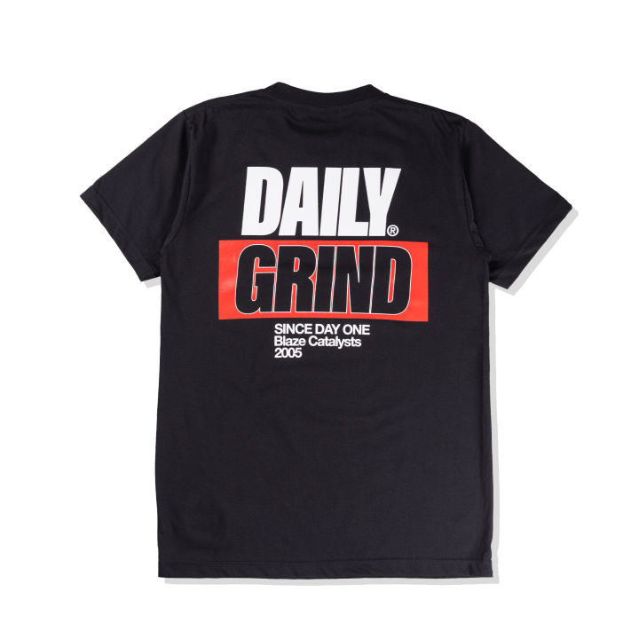 DAILY GRIND BLAZE DUO FB TSHIRT BLACK | Lazada PH