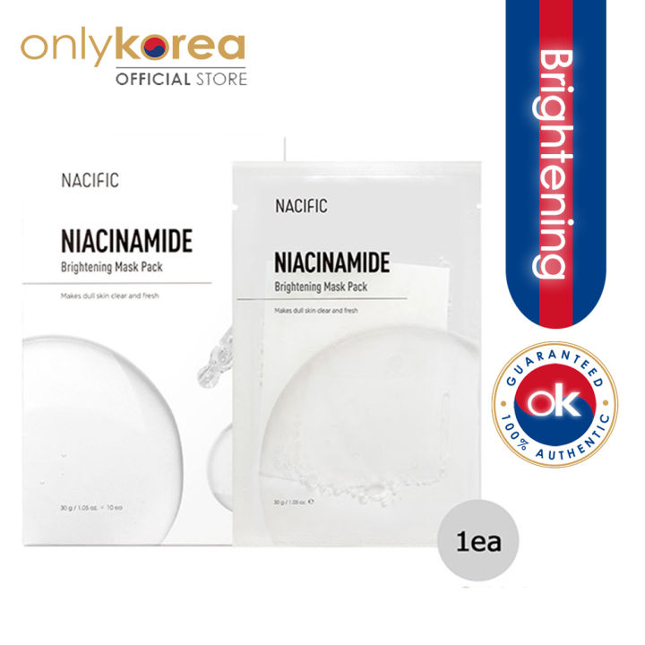 Nacific Niacinamide Brightening Mask Pack 30ml x 1pc [ Brightening ...
