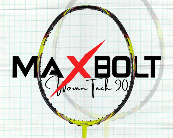 MAXBOLT RACKET WOVEN TECH 90 Green(100% original) | Lazada