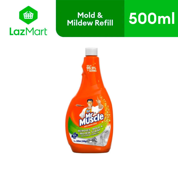 Mr. Muscle Mold & Mildew Cleaner Refill 500ml | Lazada PH