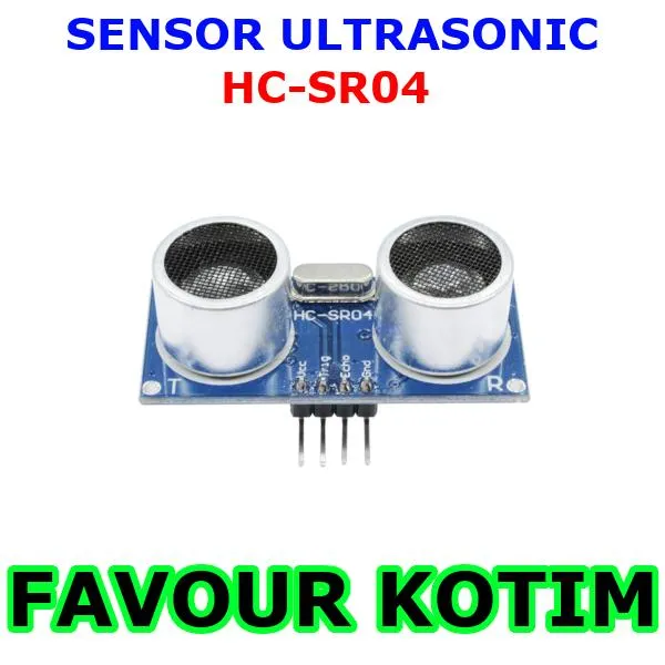 HC-SR04 SENSOR JARAK ULTRASONIK WAVE SR04 ULTRASONIC ARDUINO FVKOTIM ...