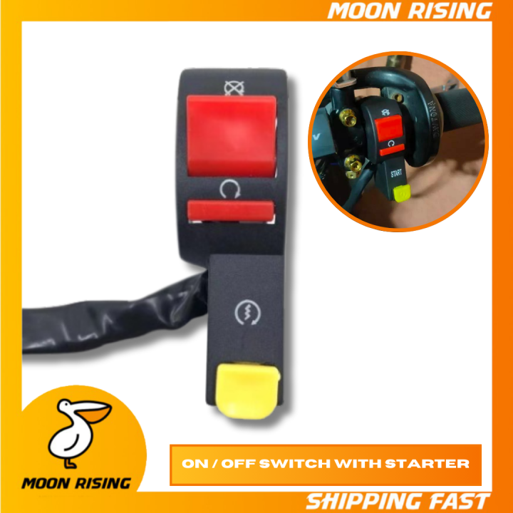 STARTER SWITCH WITH WIRE MOTORCYCLE | Lazada PH