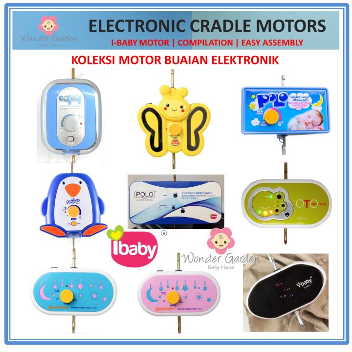 I Baby Electronic Baby Cradle Motors (Compilation | Motor Buaian ...