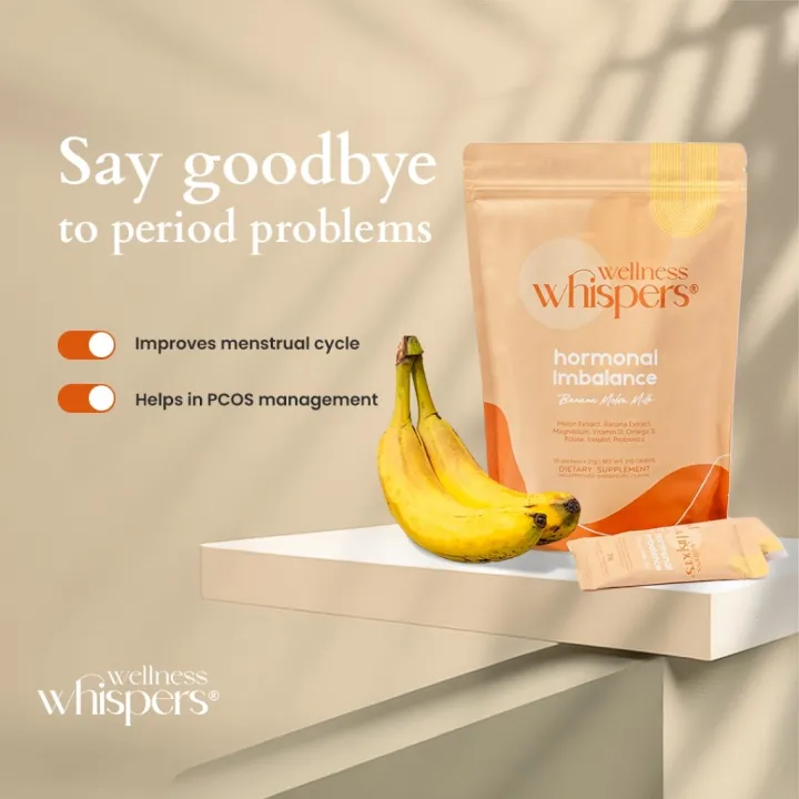 Hormonal Imbalance Banana Melon Milk - Wellness Whispers | Lazada PH