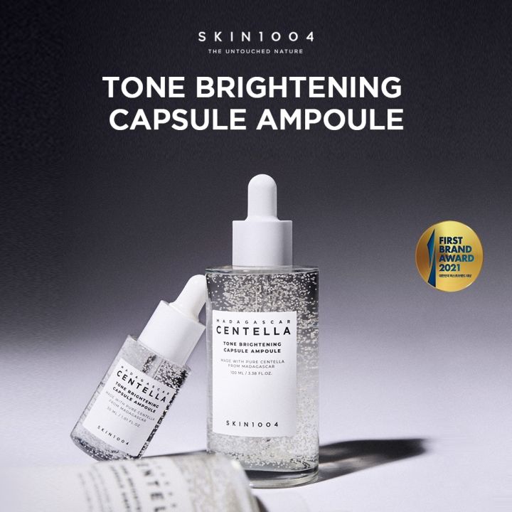SKIN1004 Madagascar Centella Tone Brightening Capsule Ampoule ...