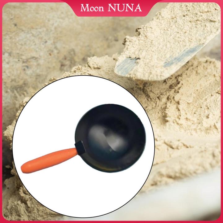 Moon NUNA Cement Spoon Carbon Steel Water Spoon for Stucco Plastering ...