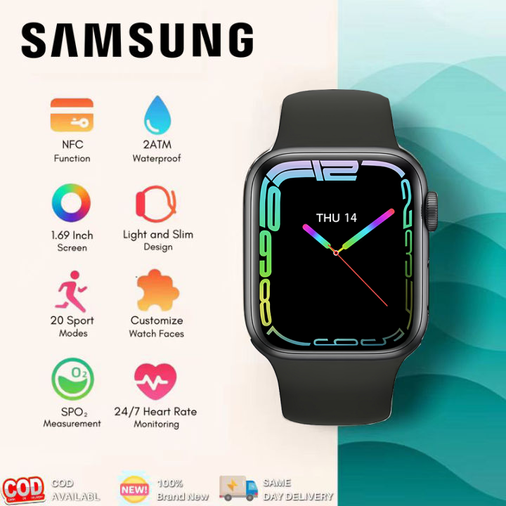 Samsung Original S9 Max Smartwatch 2024 Pinakabagong 44mm Touchscreen ...