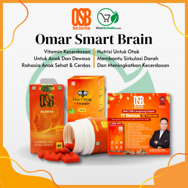 osb vitamin otak anak free madu original - vitamin daya ingat otak anak ...