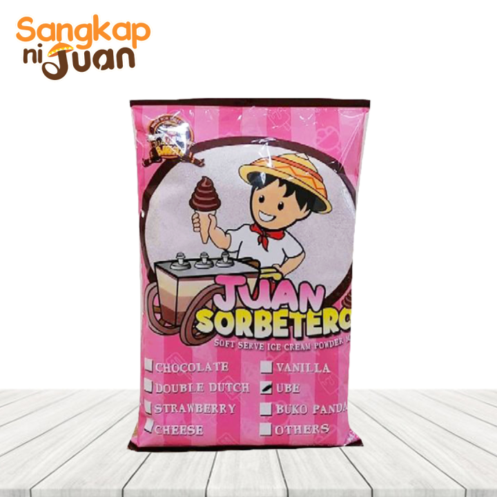 Juan Sorbetero Ube Soft Serve Ice Cream Powder Mix for Ice Cream ...