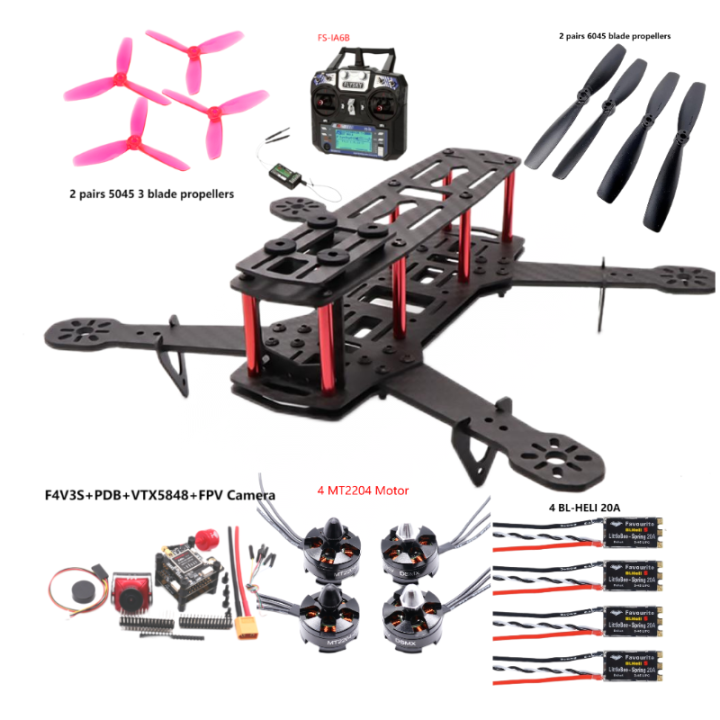 FPV F4V3S F4 V3 V3S LC QAV250 INAV Betaflight Flight Controller Board ...
