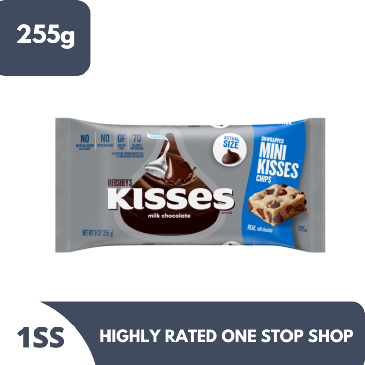 Kisses Mini Kiss Baking Chips 255g | Lazada PH