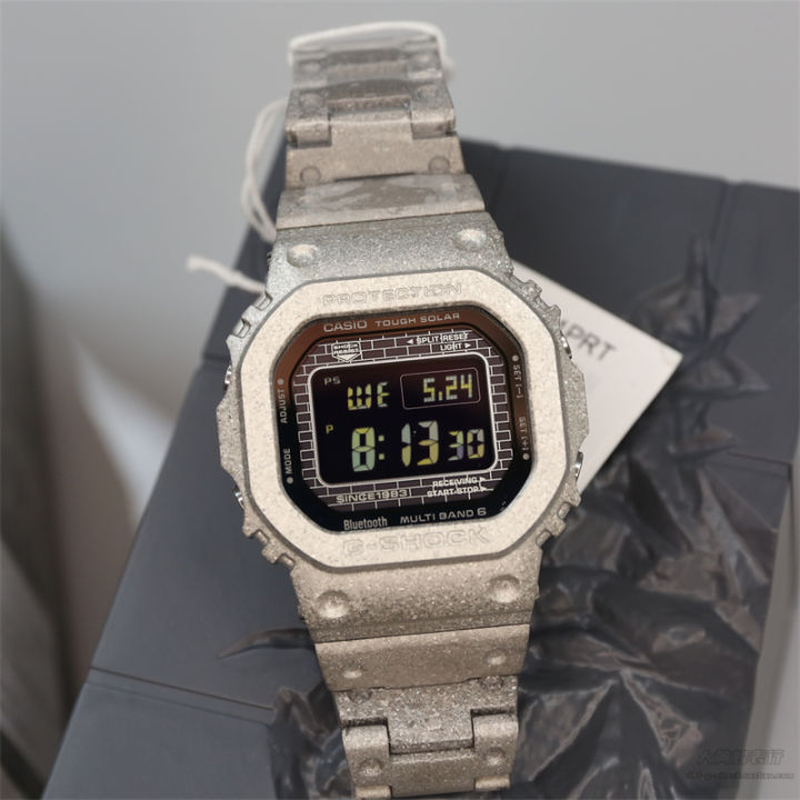 Casio G-Shock 40th Anniversary Limited Metal Block Frost Gold Frost ...