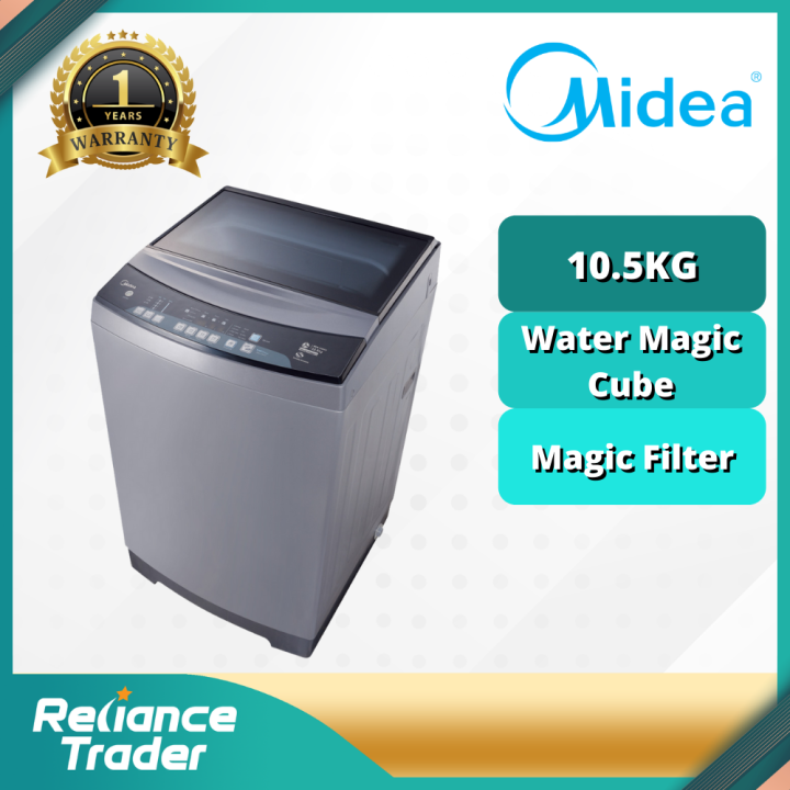 MIDEA 10.5kg Fully Auto Washing Machine MFW-1055CV (Replacement MFW ...