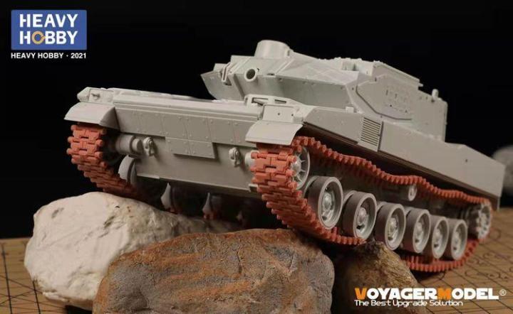 Heavy Hoy PT-35015 1:35 Scale ZTQ15 Tank 3D Printed Track For MENG ...