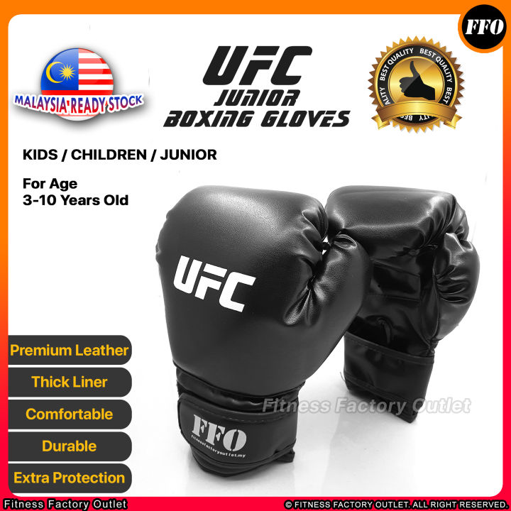 Kids Children Junior UFC MMA Boxing Training Gloves Muay Thai ...